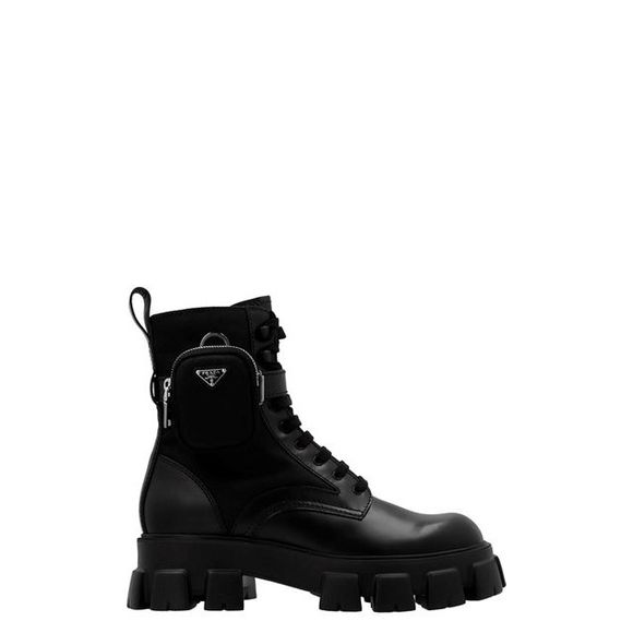 Prada | Shoes | Prada Monolith Combat Boots | Poshmark